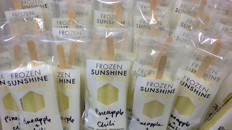 Frozen Sunshine Iceblocks Sunshine Coast